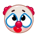Clown Emoji Animated telegram stickers